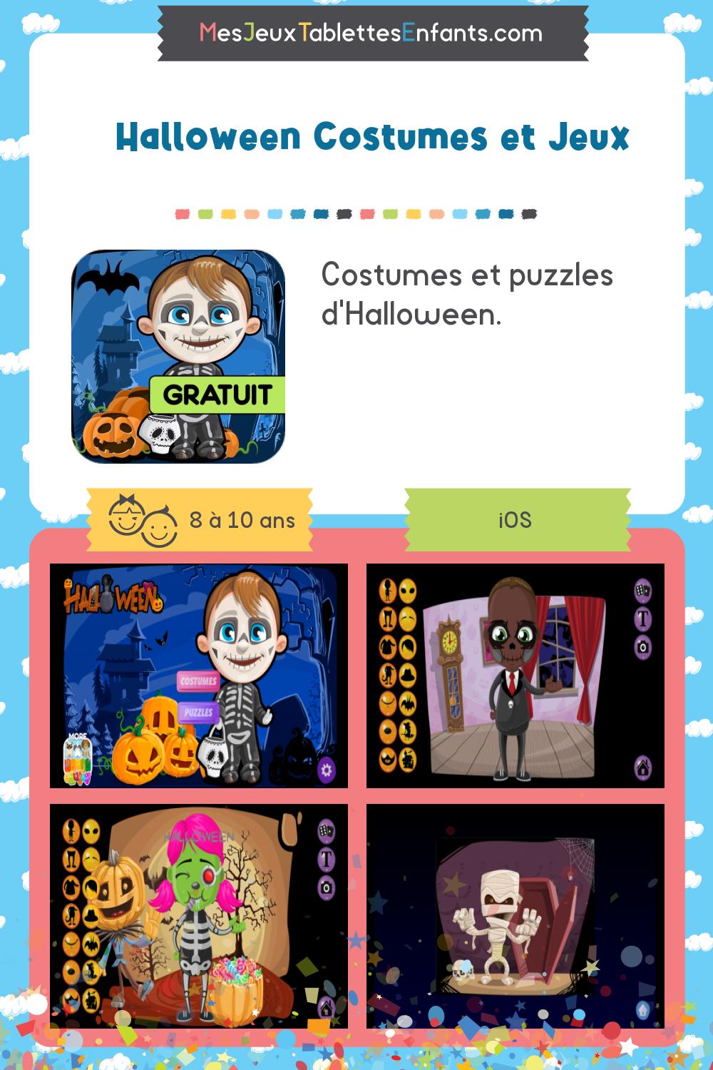 Halloween Costumes et Jeux sur iphone - Jeux et applications éducatives