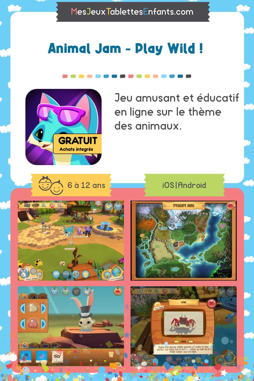 Animal Jam - Play Wild ! sur iphone et android - Jeux et applications ...