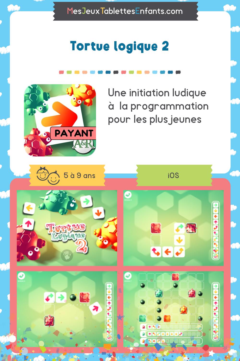 Tortue logique 2 sur iphone - Jeux et applications éducatives
