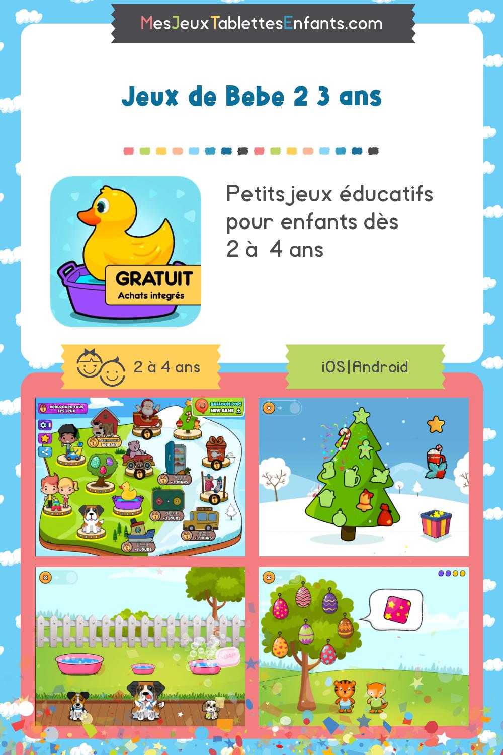 Jeux de Bebe 2 3 ans sur iphone et android - Jeux et applications ...