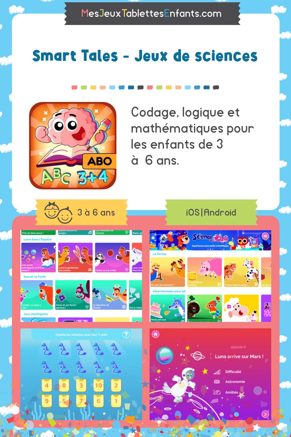 Smart Tales - Jeux de sciences sur iphone et android - Jeux et ...