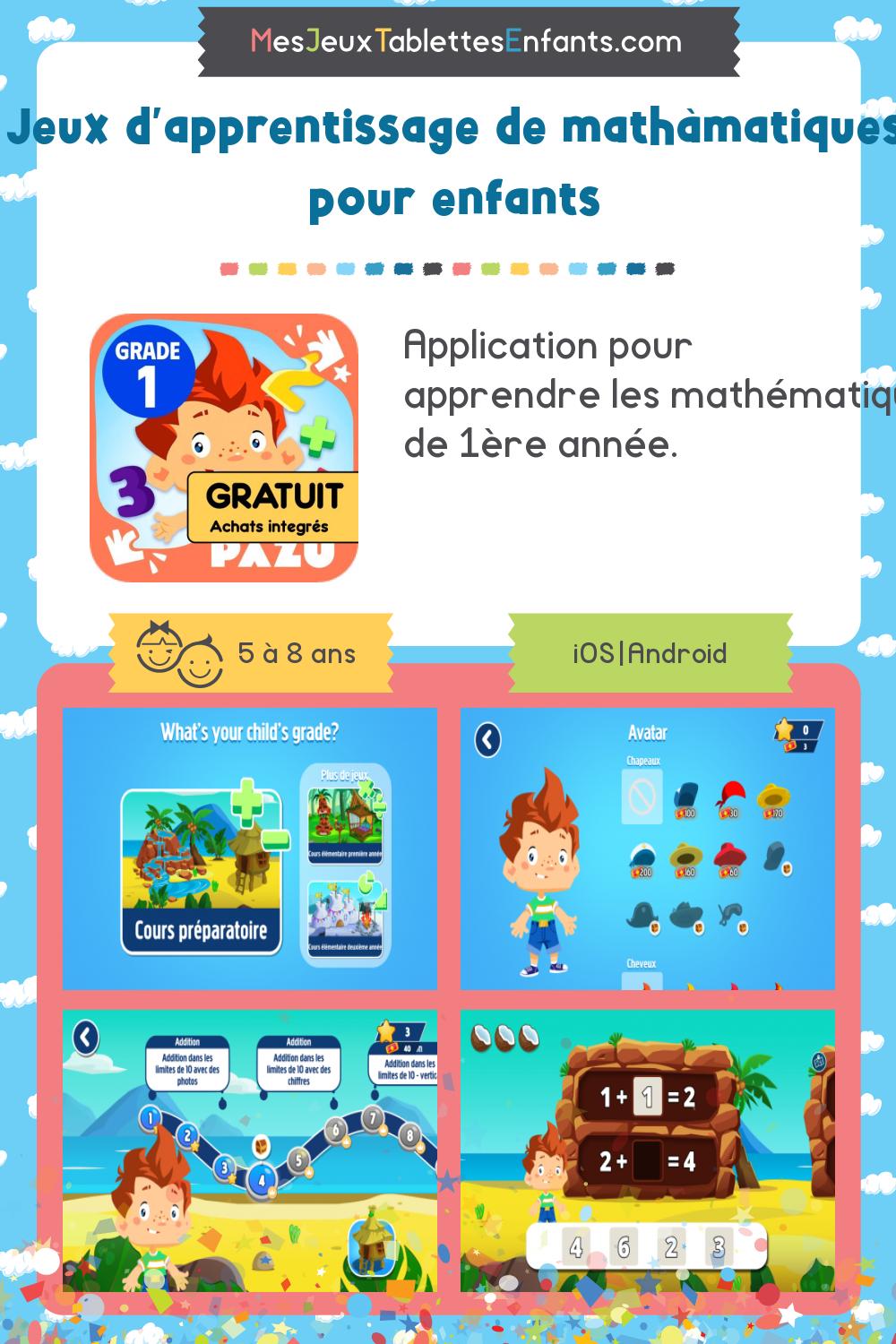 Jeux d'apprentissage de mathàmatiques pour enfants sur iphone et ...