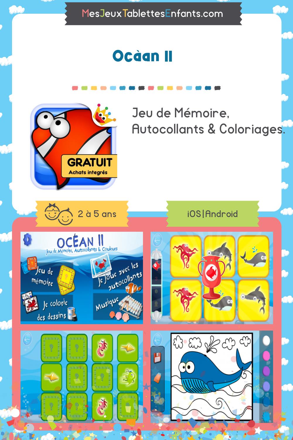 Ocàan II sur iphone et android - Jeux et applications éducatives
