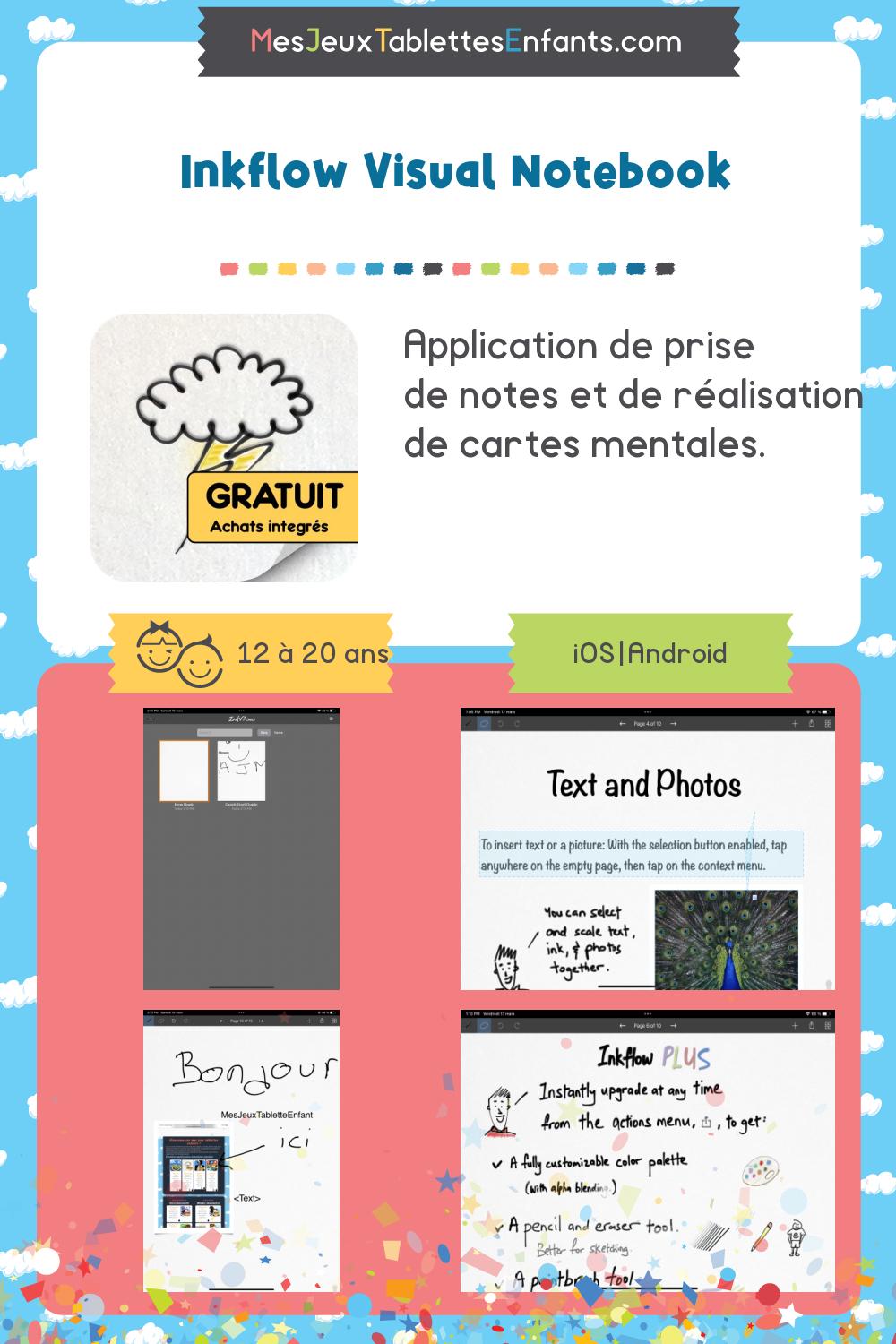 Inkflow Visual Notebook sur iphone et android - Jeux et applications ...